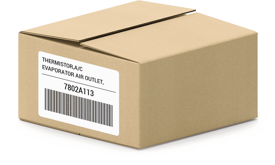 7802A113 - THERMISTOR,A/C EVAPORATOR AIR OUTLET, Mitsubishi OEM ...