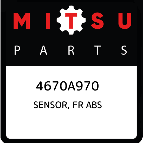 Genuine Mitsubishi Mirage ABS Sensor 4670A970 for sale online | eBay
