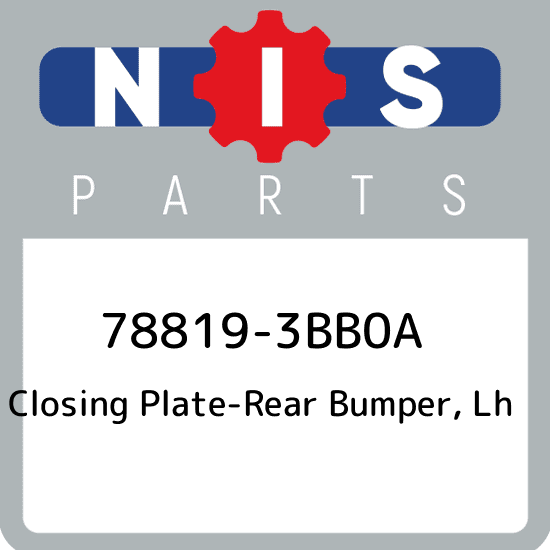 78819-3BB0A Nissan Closing plate-rear bumper, lh 788193BB0A, New ...