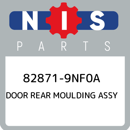 82871-9NF0A Nissan Door rear moulding assy 828719NF0A, New Genuine OEM ...