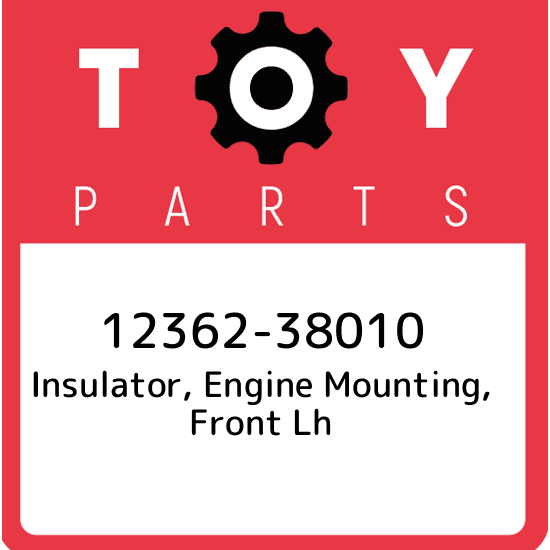 12362-38010 Toyota Insulator, engine mounting, front lh 1236238010, New ...