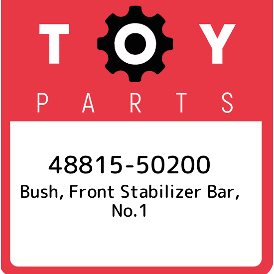 48815-50200 Toyota Bush, front stabilizer bar, no.1 4881550200, New ...