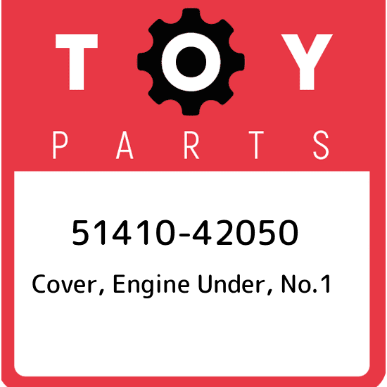 51410-42050 Toyota Cover, engine under, no.1 5141042050, New Genuine ...