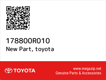 17880-0R010 - Hose, Air Cleaner, No.1, Toyota OEM | Megazip.net