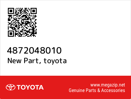 48720-48010 - Arm Assy, Rear Suspension, No.1 Lh, Toyota OEM | Megazip.net