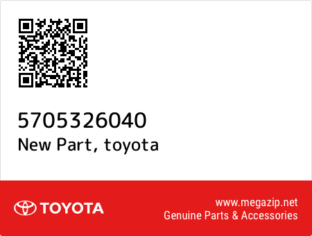 57053-26040 - Reinforcement Sub-Assy, Front Floor Cross Member, Rh ...