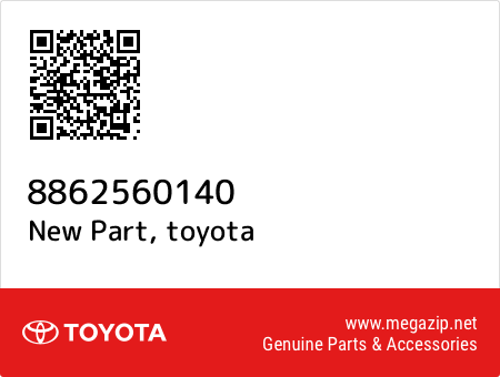 88625-60140 - Thermistor, Cooler, No.1, Toyota OEM | Megazip.net