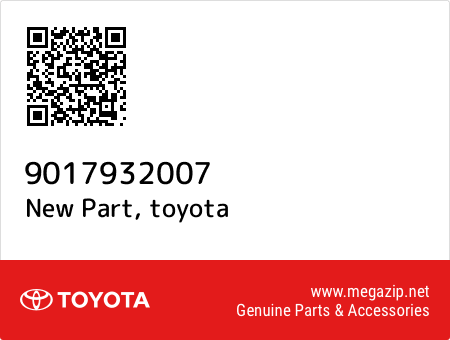 90179-32007 - Nut (For Front Axle Shaft Rh), Toyota OEM | Megazip.net