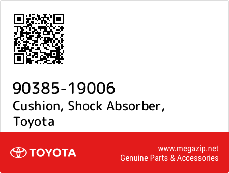 90385-19006 - Cushion, Shock Absorber, Toyota OEM | Megazip.net