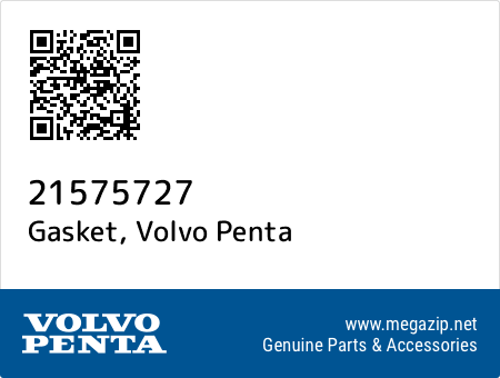 21575727 - Gasket, Volvo Penta OEM | Megazip.net