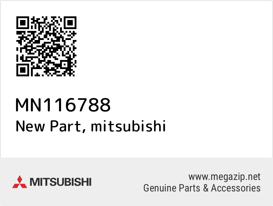 MN116788 - PROTECTOR, ABS SENSOR HEAT, Mitsubishi OEM | Megazip.net